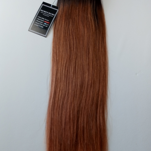 Hair | 16 Two Tone T23 Clipon Human Hair Extensions Easy To Style ...